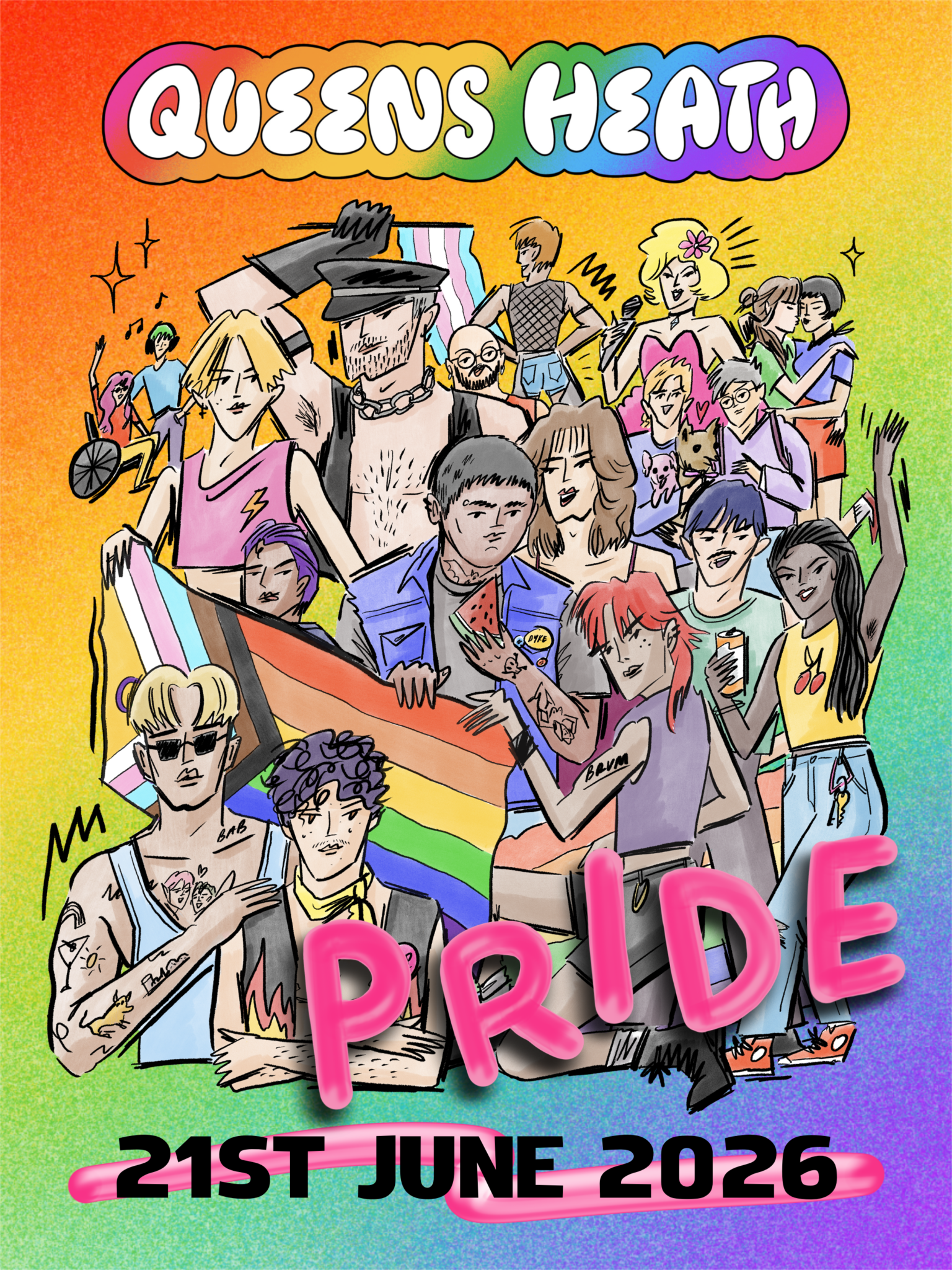 Queens Heath Pride Announcement - Queens Heath Pride